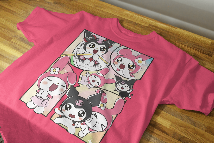 Playera con estampado de Kuromi :: anemik ego