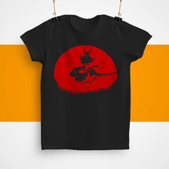 Playera con estampado de Dragon Boll Z :: anemik ego