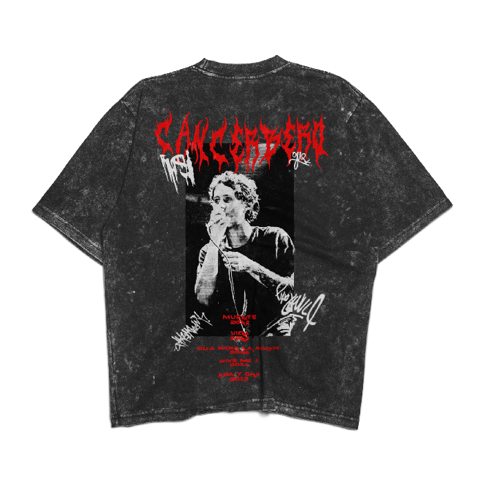 Playera con estampado de Cancerbero :: anemik ego